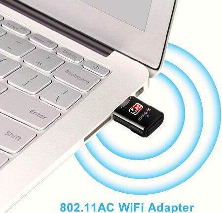 How to upgrade wifi adapter from 2.4G to 5G dual-band. (5GHz)